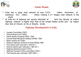 Lecture 1 of transport engineering at iit mandi | PPTX
