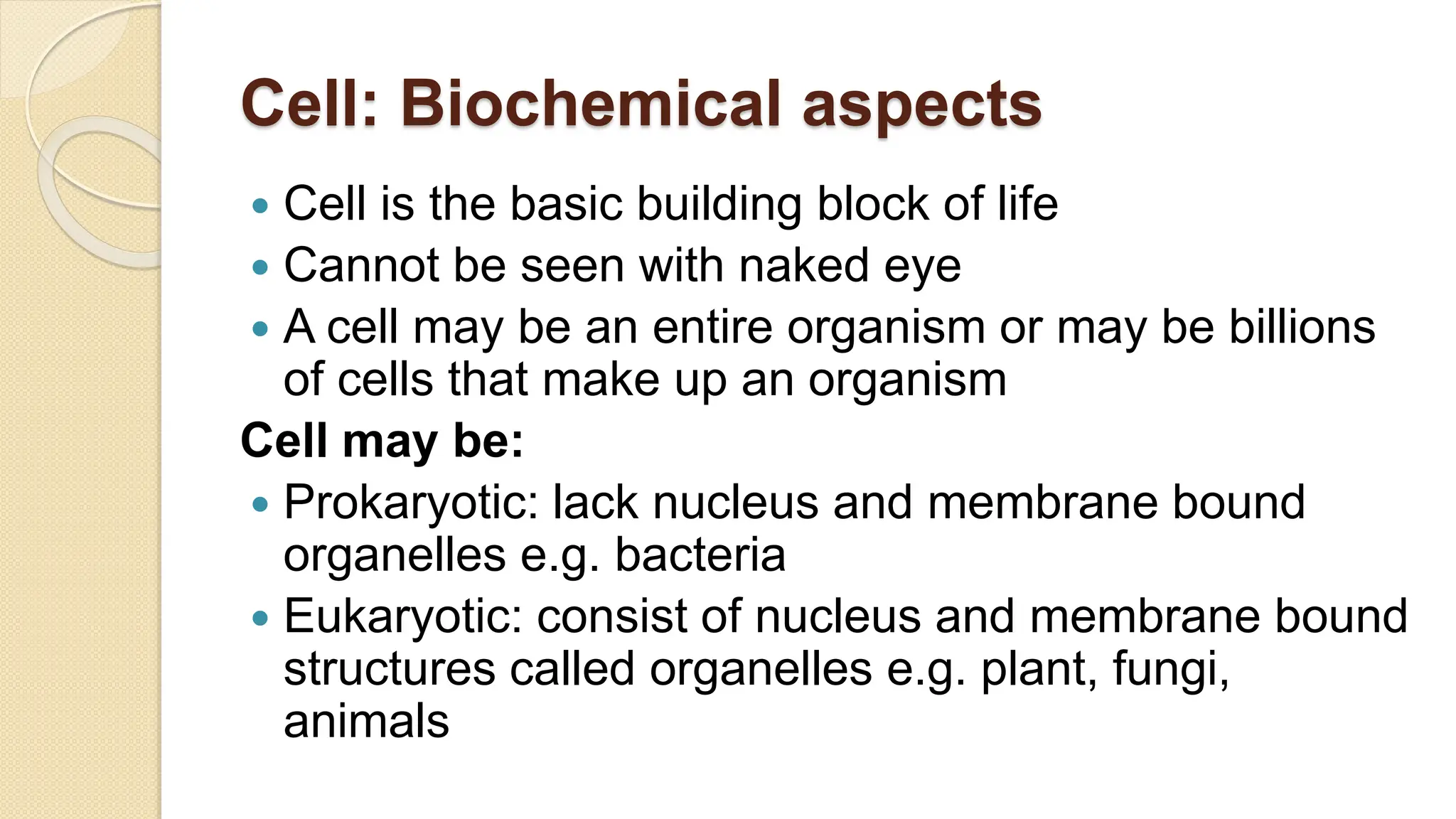 lecture what is cell and its different types | PPTX