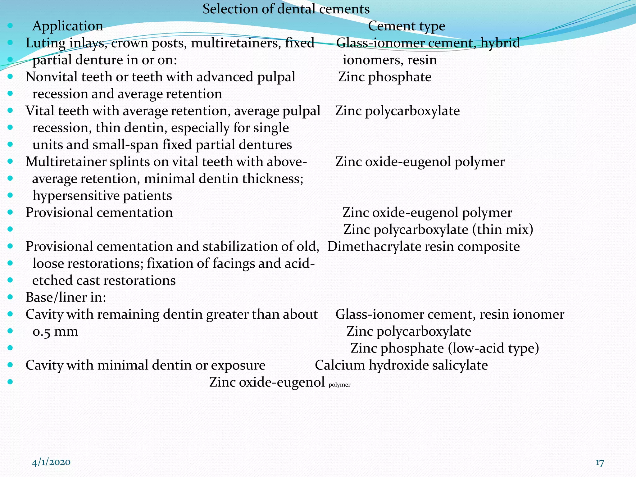 Lecture 1 cements | PPTX