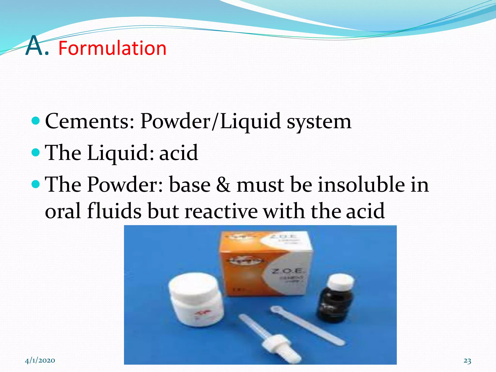 Lecture 1 cements | PPTX