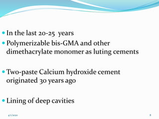 Lecture 1 cements | PPT