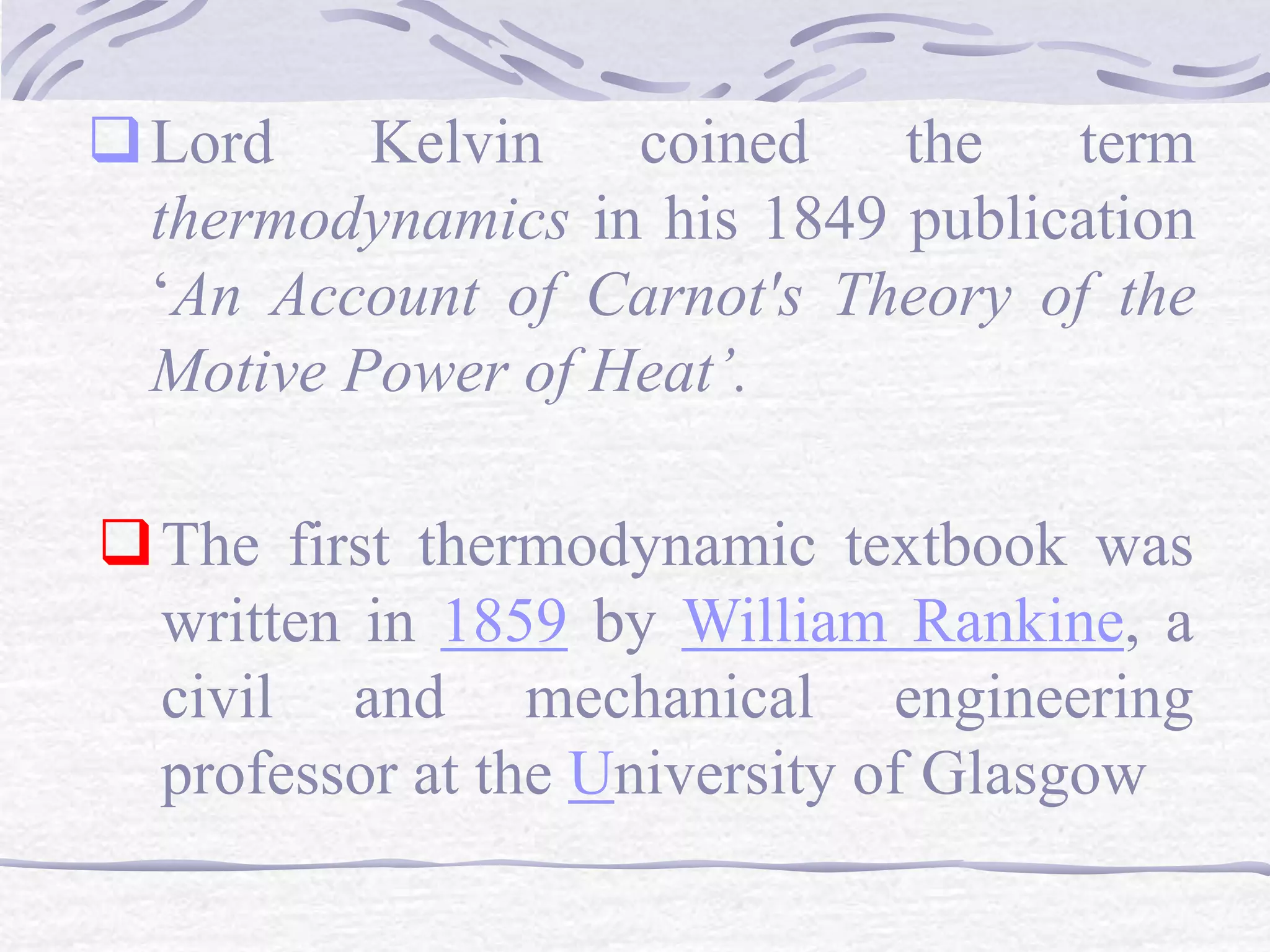 basics of thermodynamics | PPT