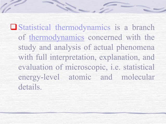 basics of thermodynamics | PPT