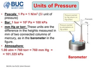 lecture 1 General chemistry for engineers Equations of state Gases ...