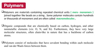 Lecture 1 (Chemistry of Polymers molecules).pptx