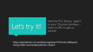 Adding New Search Engines to Chrome ‘Omnibox’ | PPT