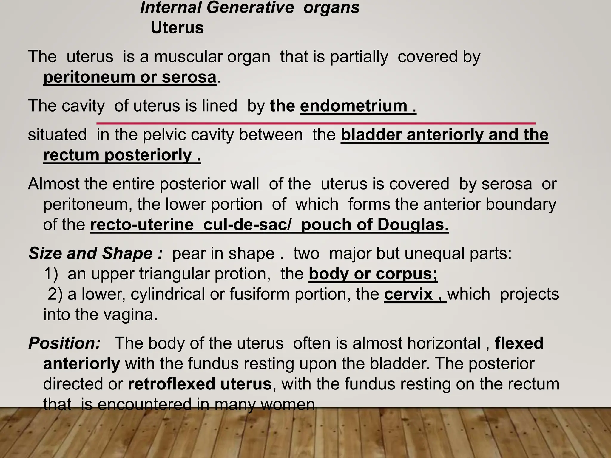 lecture 1 Clinical anatomy of the reproductive tract ,vulvovaginitis (1 ...