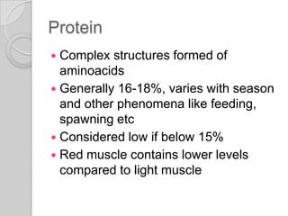 Lecture 1 compostion of fish kn | PPTX