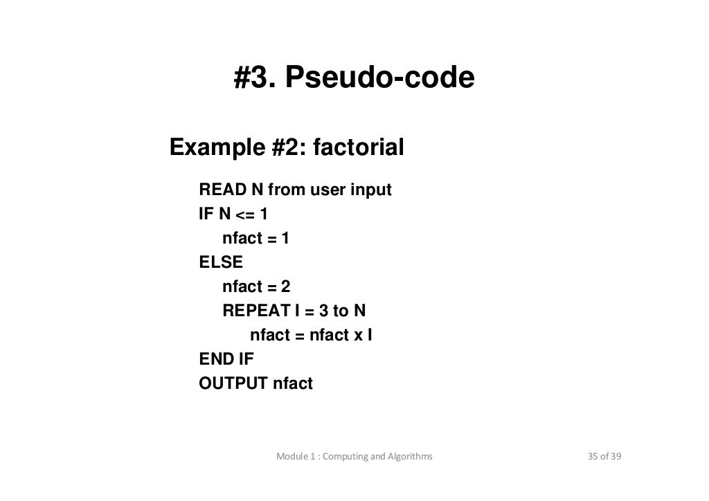Lecture 1 Computing And Algorithms 9570