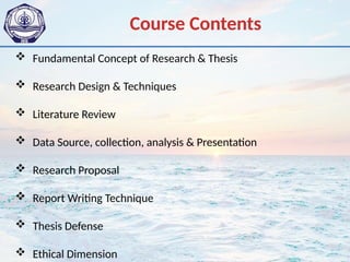 Concept of Research, methodology, process | PPTX
