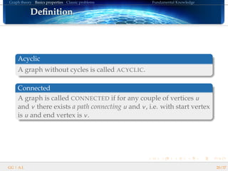 Basics on Graph Theory | PDF