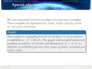 Basics on Graph Theory | PDF