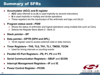 Lecture 1 (course overview and 8051 architecture) rv01 | PPT