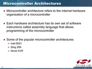 Lecture 1 (course overview and 8051 architecture) rv01 | PPT