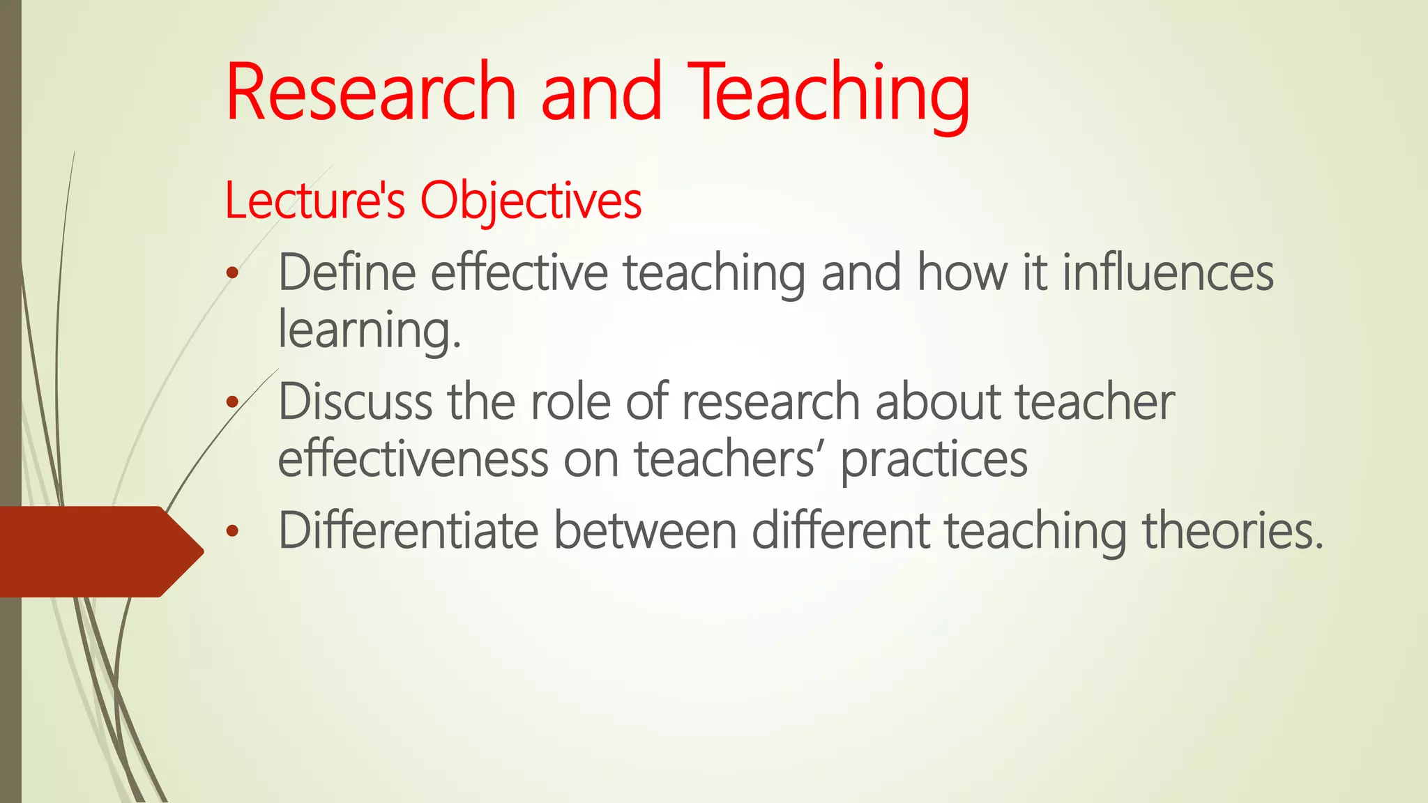 Lecture 1 Course Overview Research and Teacher Effectiveness.pptx