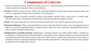 concrete technology and their properties | PDF