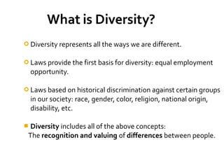 Lecture 1 culture and diversity week 1&2 | PPT