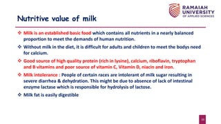 Lecture 1 Dairy scenario composition of milk.pptx