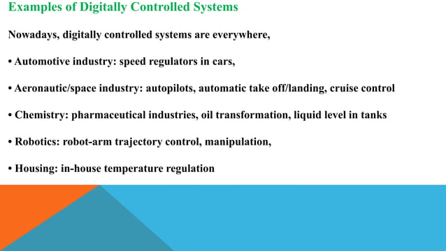 Lecture _1_ Digital Control Systems.pptx | Radio Control | Hobbies ...