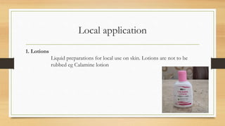 lecture 1 Drug dosage forms,precrption writing & their administeration ...