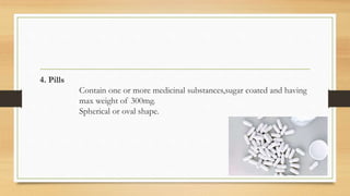 lecture 1 Drug dosage forms,precrption writing & their administeration ...