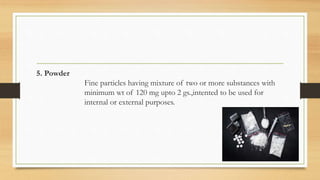 lecture 1 Drug dosage forms,precrption writing & their administeration ...