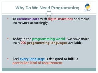 Lecture 1e.pptx , this is python 1st lecture ppt for giving you idea ...