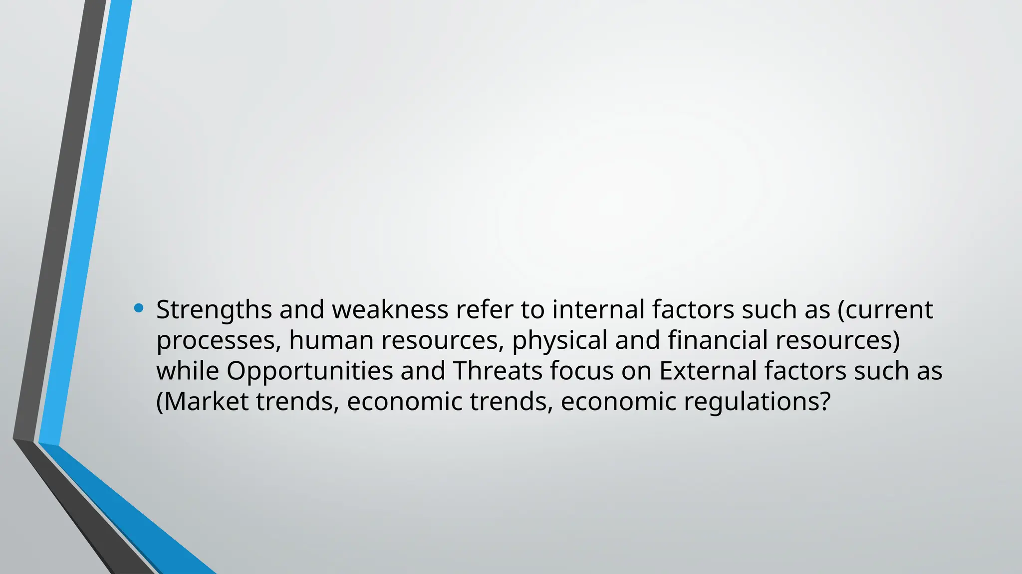 Lecture 1 ENVIRONMENT AND MARKET SWOT Analysis.pptx