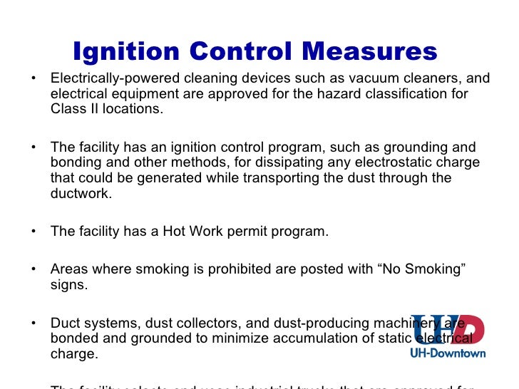 Combustible Dust Hazards