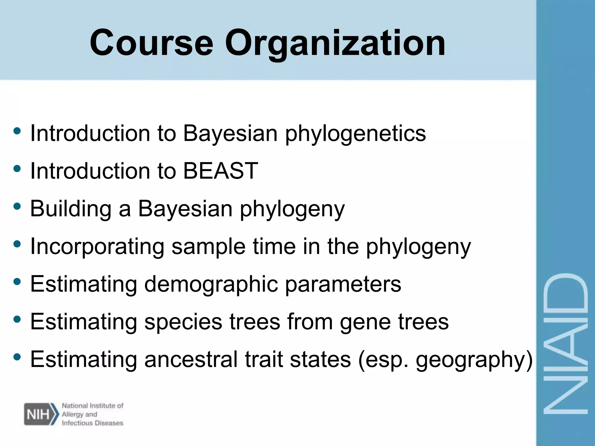 Introduction to Bayesian phylogenetics and BEAST | PPT