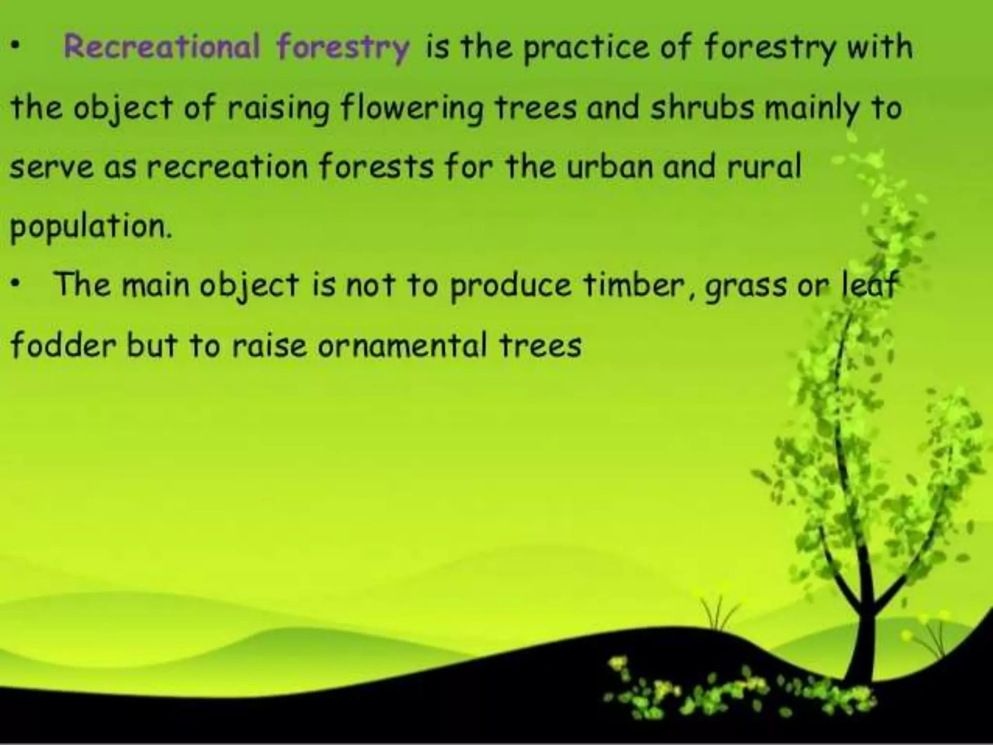 Introduction to forestry | PPTX
