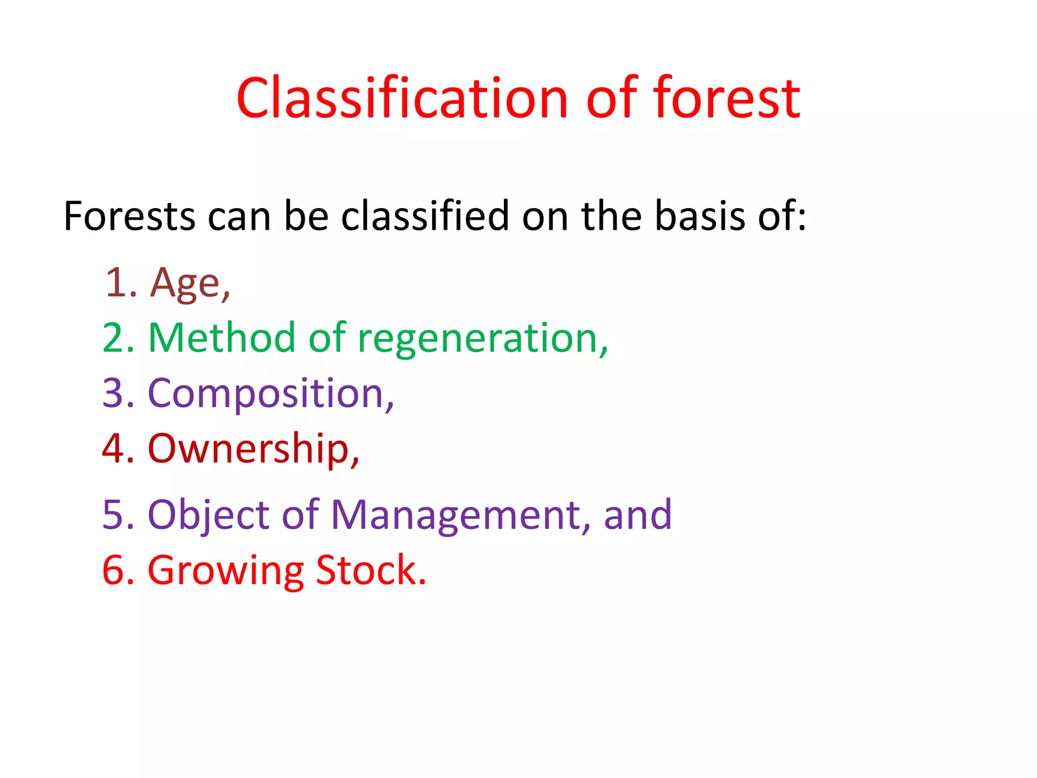 Introduction to forestry | PPTX