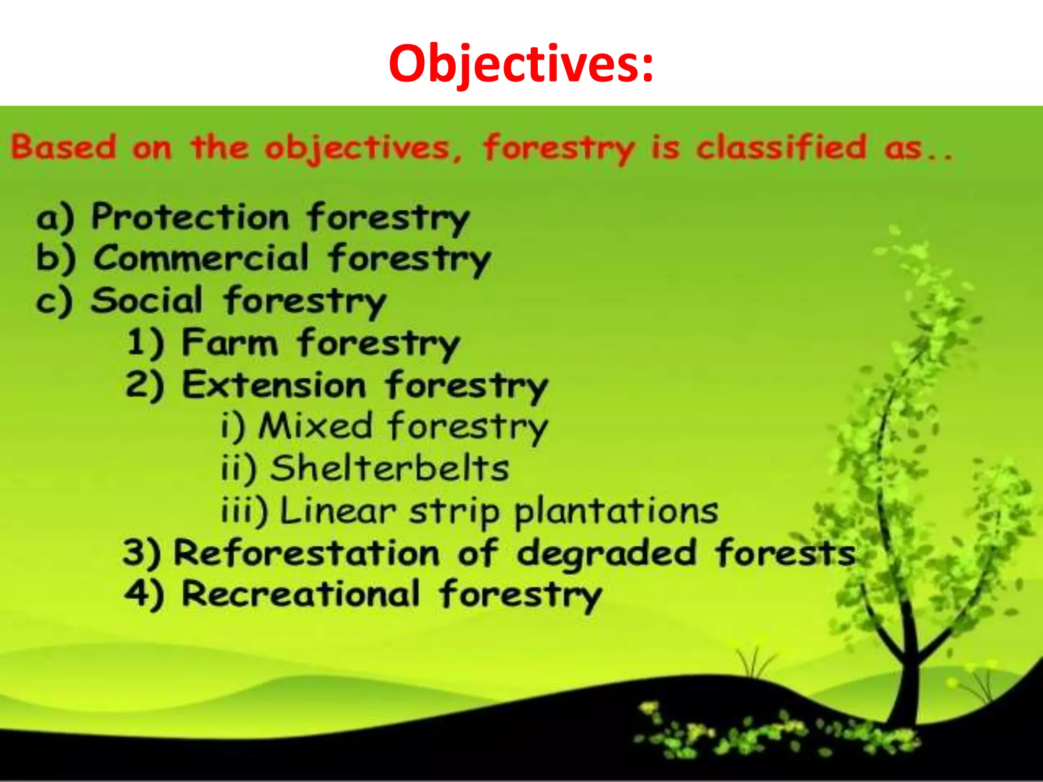Introduction to forestry | PPTX