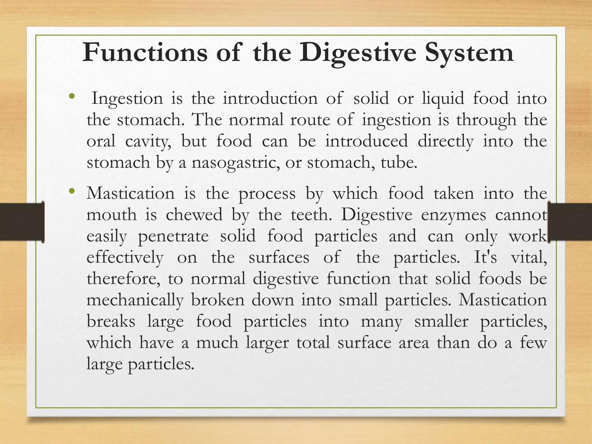 LECTURE 1 git.pptx gastrointestinal system and its functions structure ...