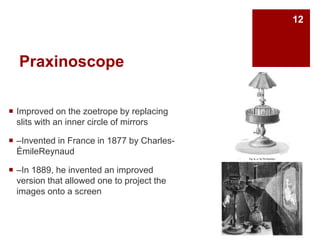 Lecture 1 History of Animation.pptx | Computer Animation | Computer Software and Applications