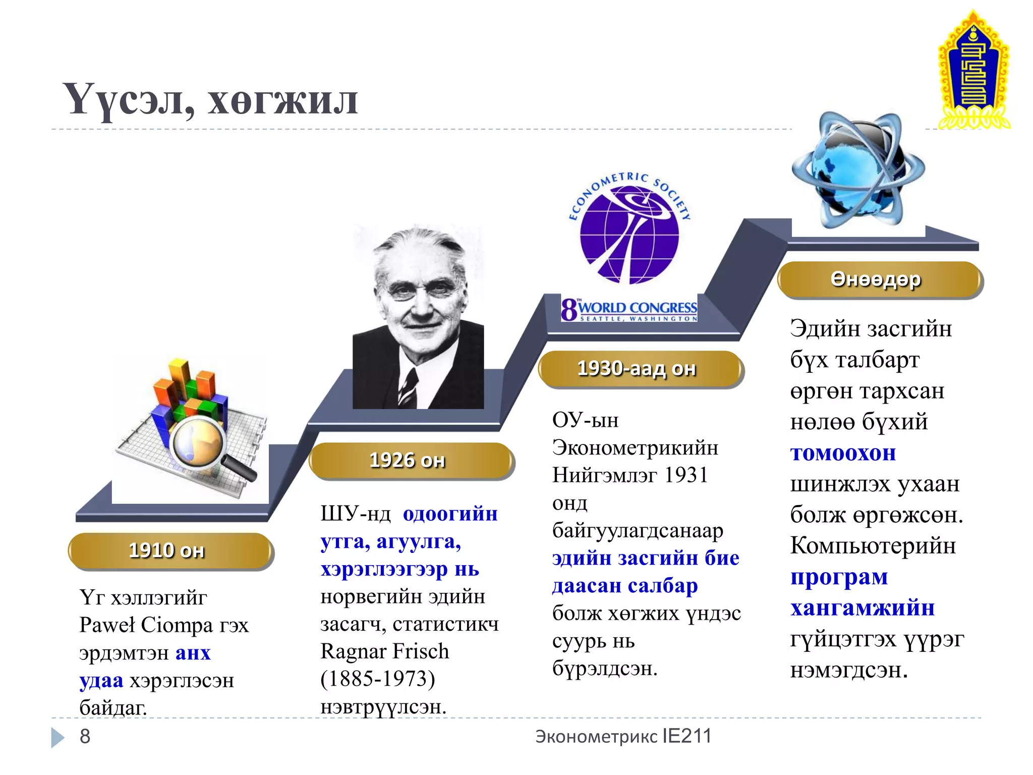 Lecture 1 ie211 econometrics | PDF