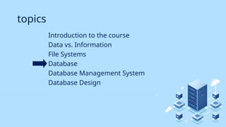 Lecture1 Information Management Introduction | PPTX