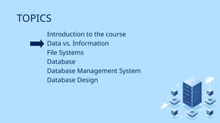 Lecture1 Information Management Introduction | PPTX