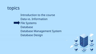 Lecture1 Information Management Introduction | PPTX
