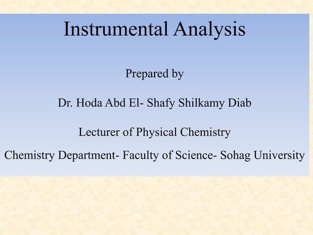 Lecture 1 Instrumental analysis.ppt