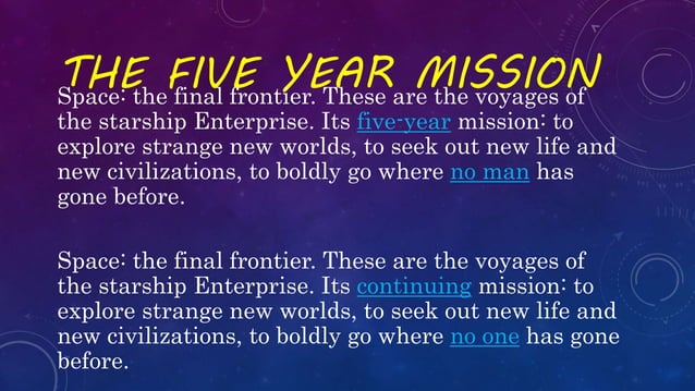 Star Trek: An Introduction | PPTX