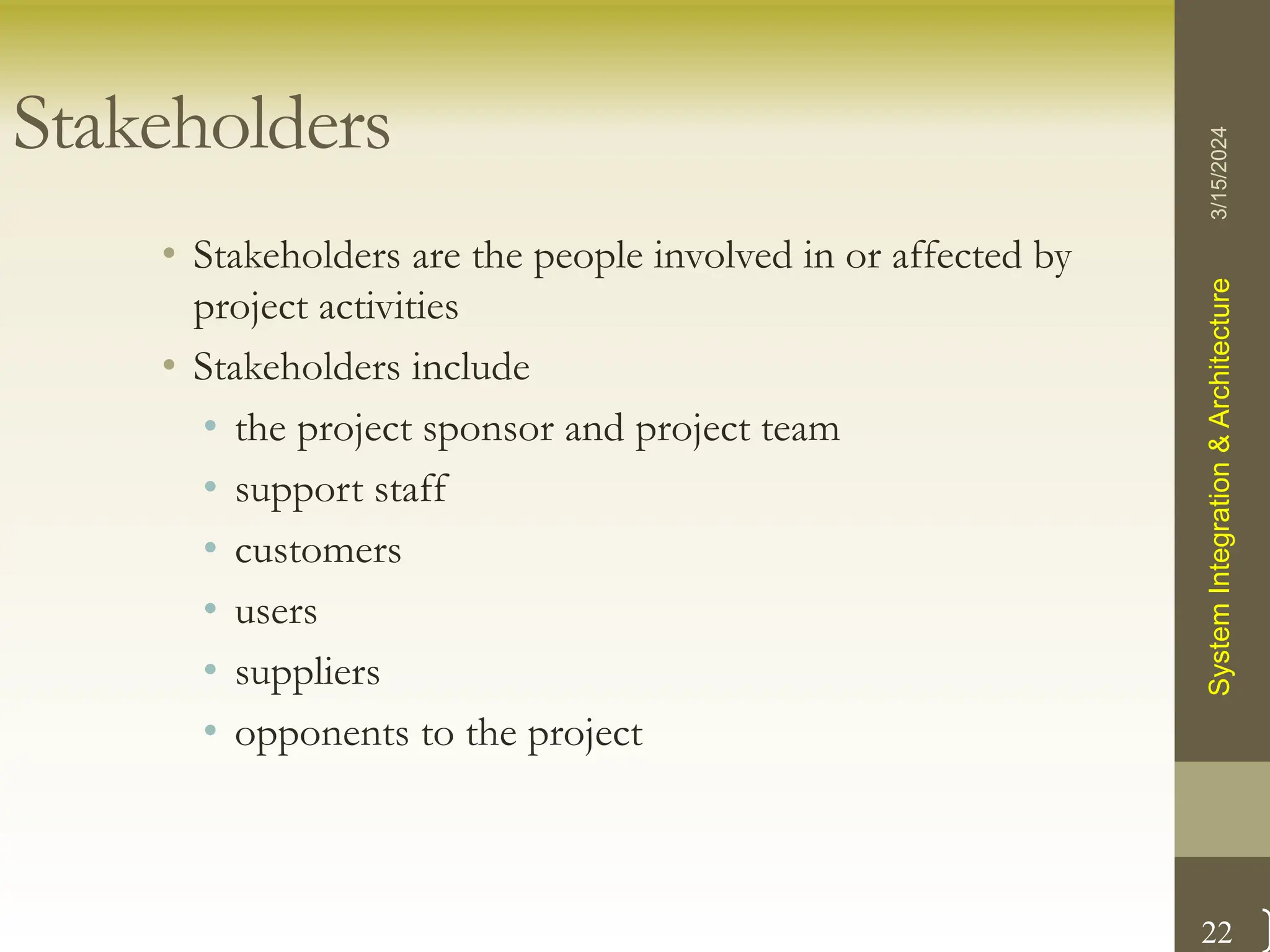 Lecture 1system Integration And Architecture Ppt Operating Systems