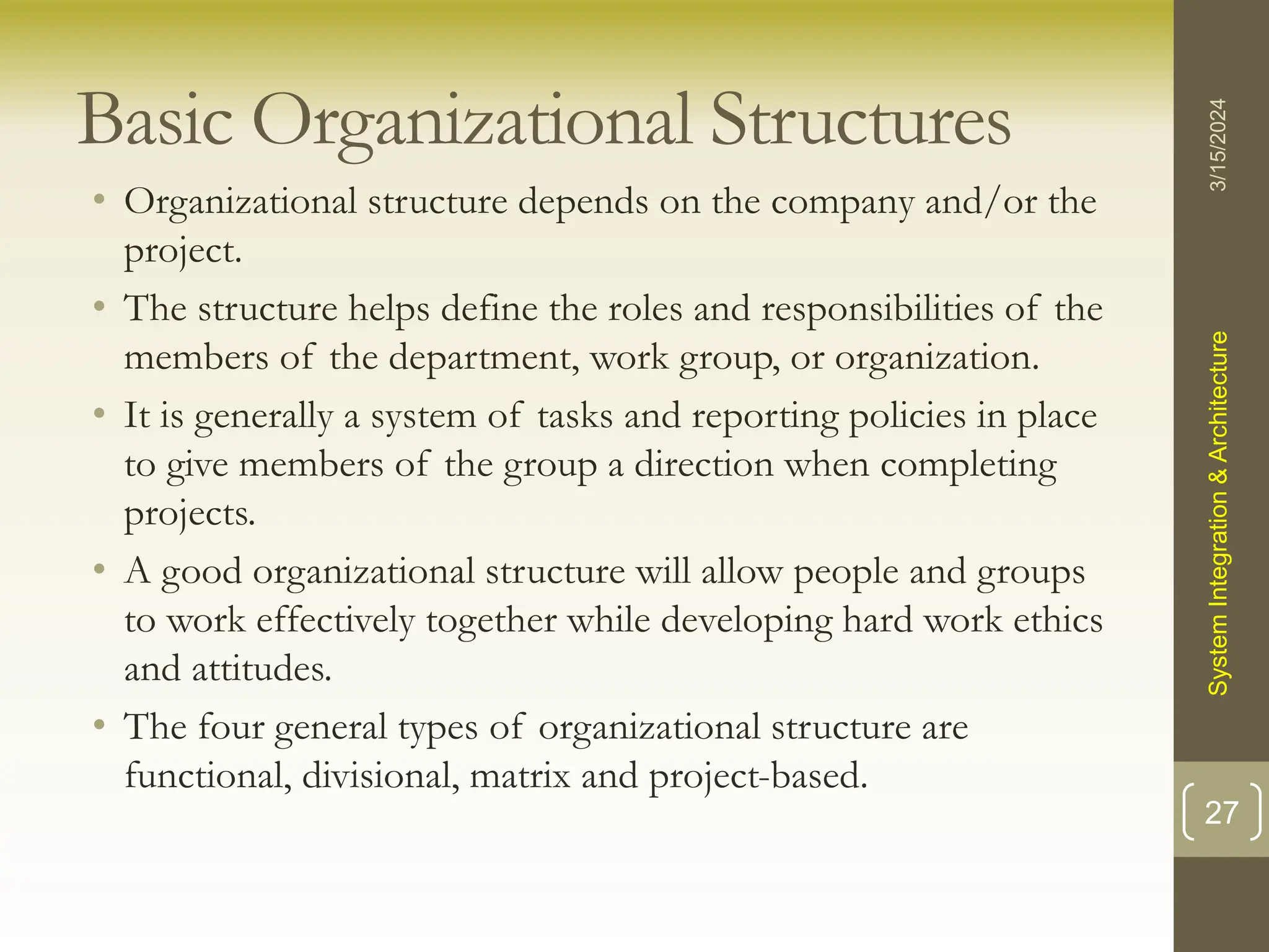 Lecture 1system Integration And Architecture Ppt Operating Systems