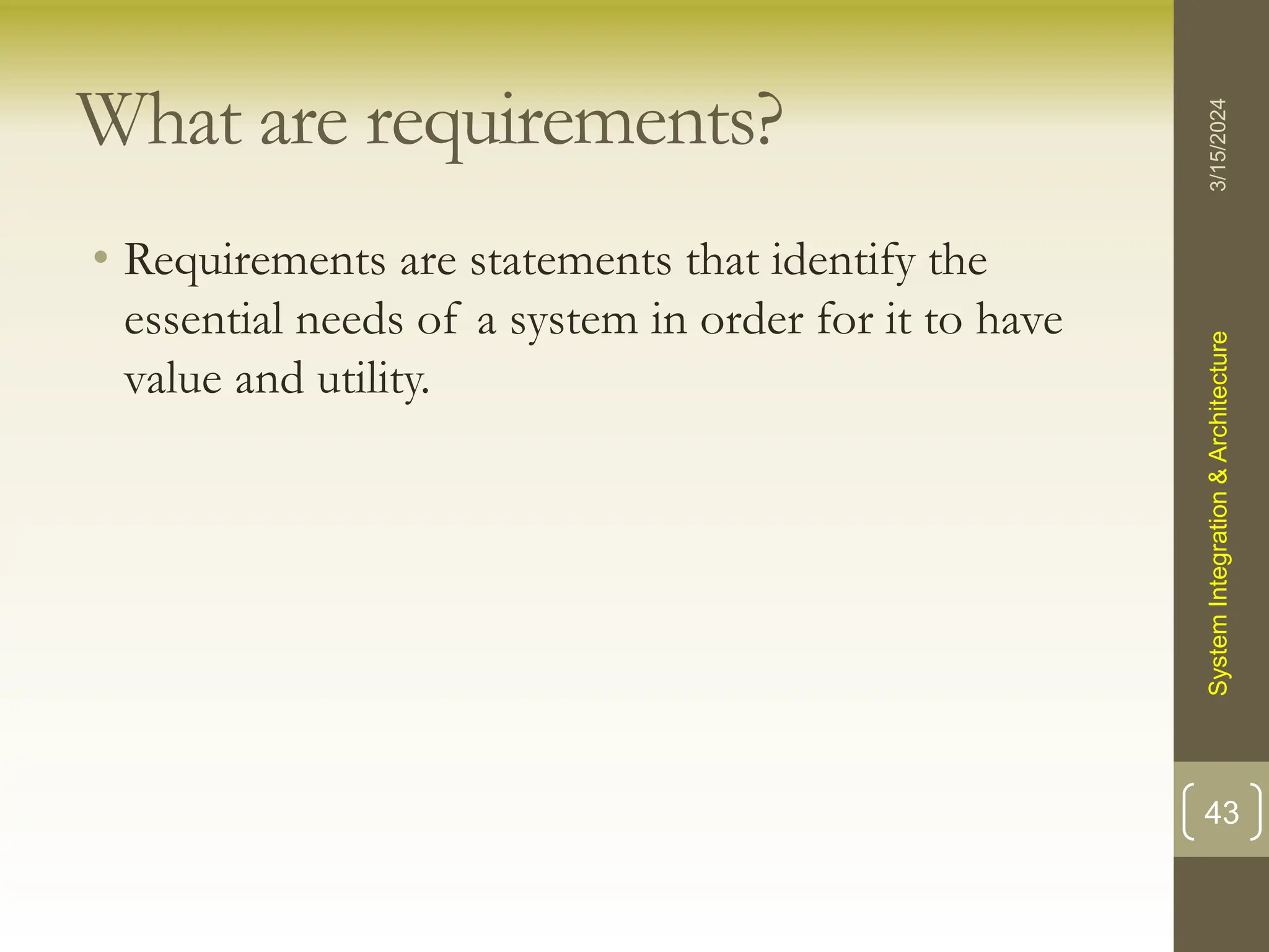 Lecture 1system Integration And Architecture Ppt Operating Systems
