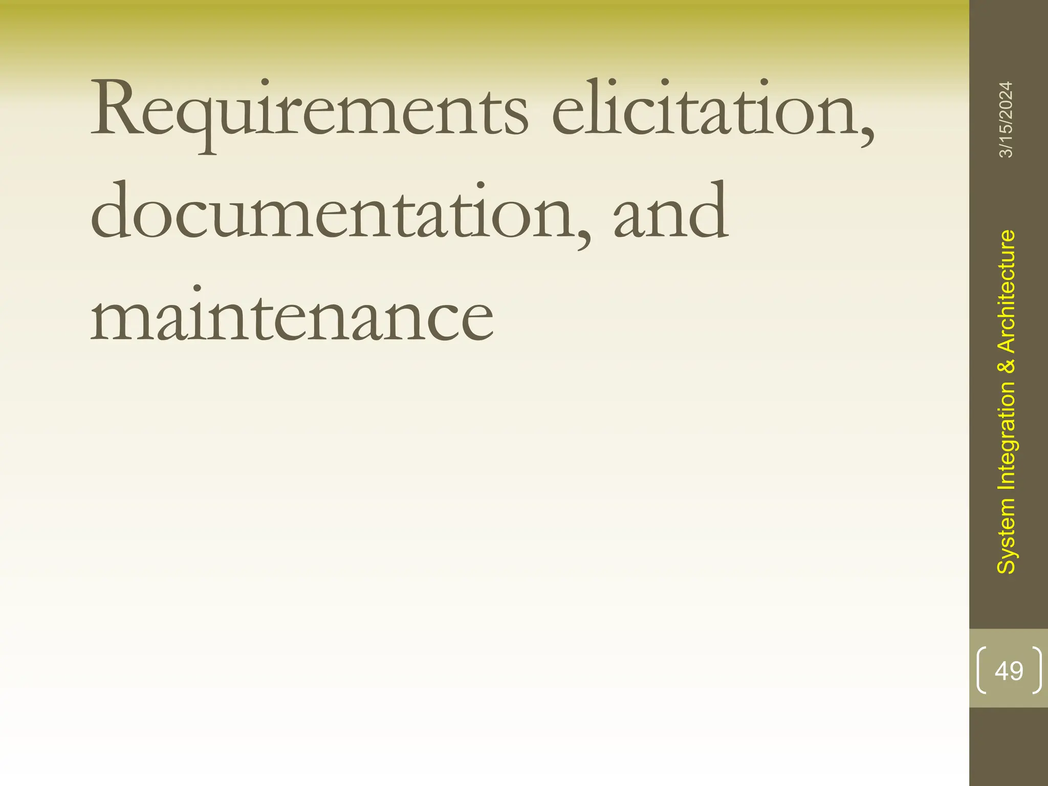 Lecture 1system Integration And Architecture Ppt Operating Systems