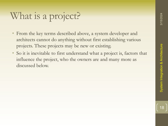 Lecture 1_System Integration & Architecture | PPT | Operating Systems ...