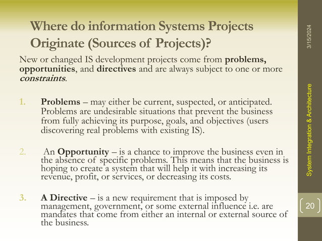 Lecture 1_System Integration & Architecture | PPT | Operating Systems ...