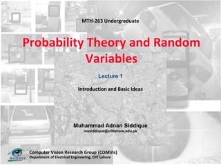 Lecture 1 introduction | PPT