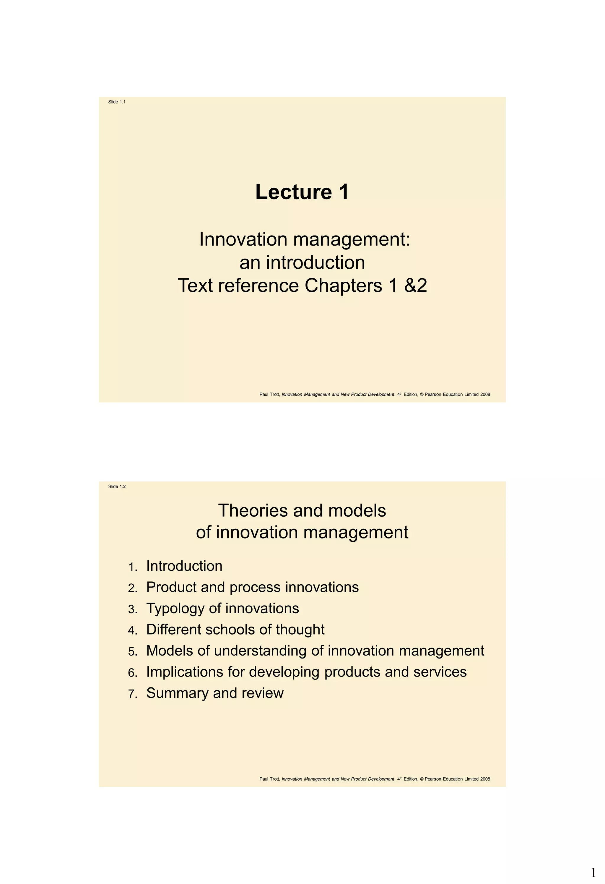 Introduction to Innovation | PDF