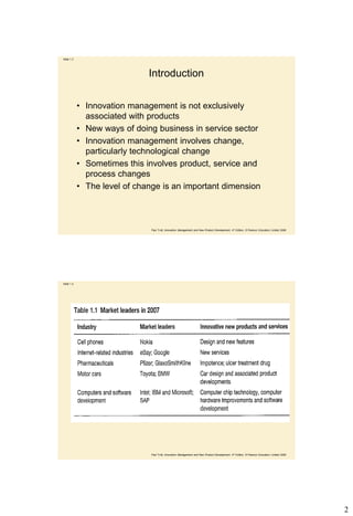 Introduction to Innovation | PDF